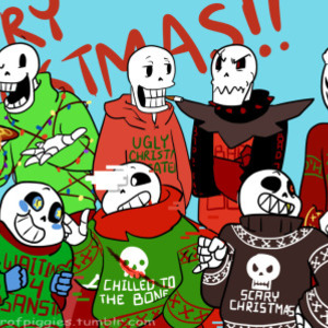 Casting Call Club : Undertale Sans AU Christmas Party Comic dub