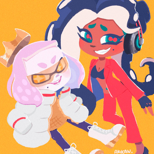 Casting Call Club : Splatoon Pearlina mini comic